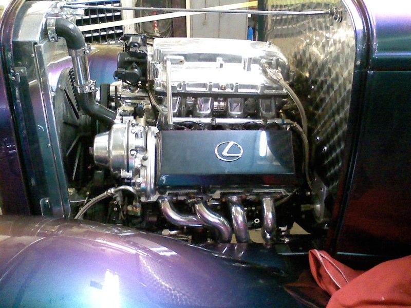 1932 Ford With a Lexus V8 | Midnight Hot Rods