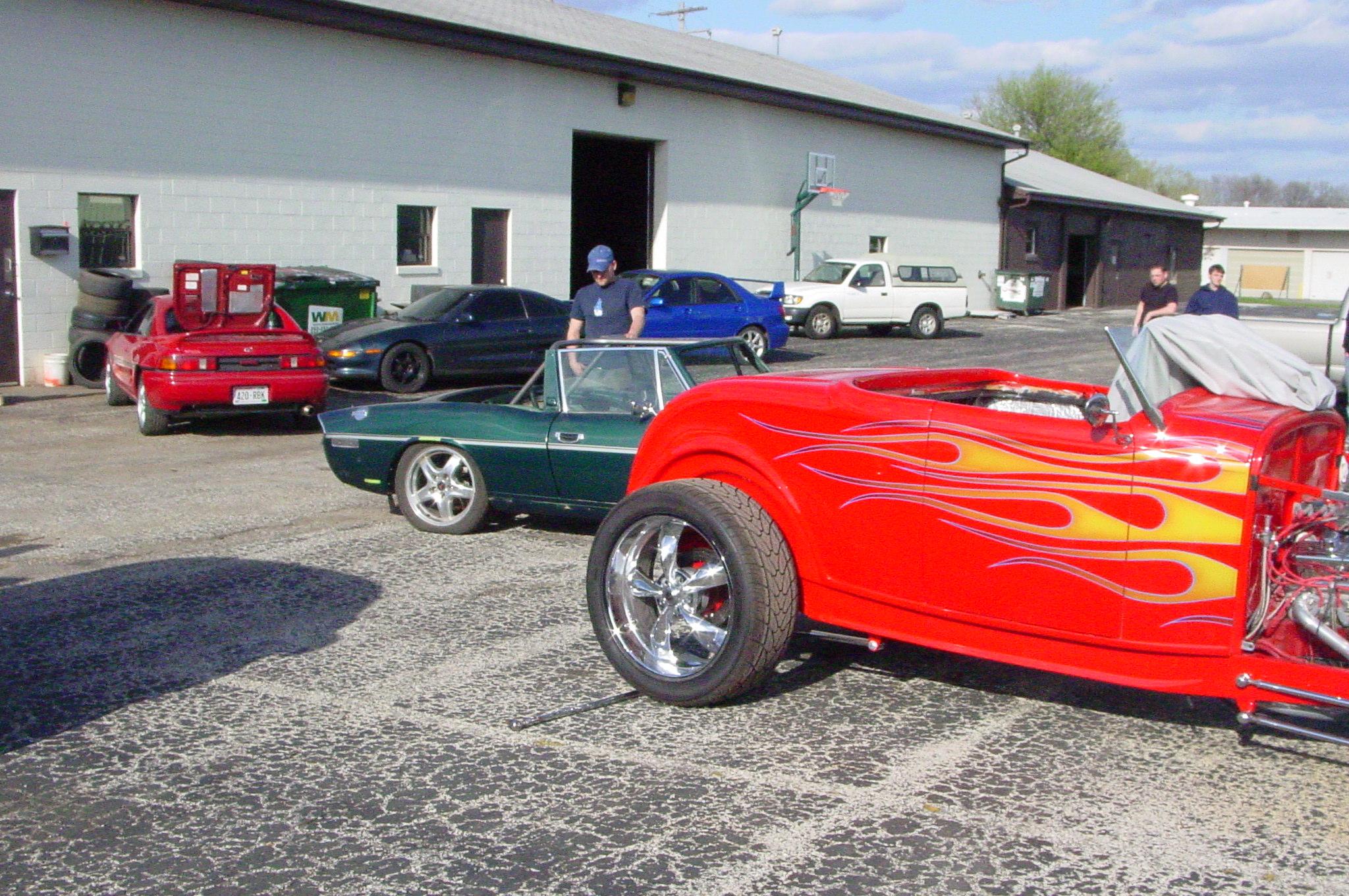 1932 Ford With Flames | Midnight Hot Rods